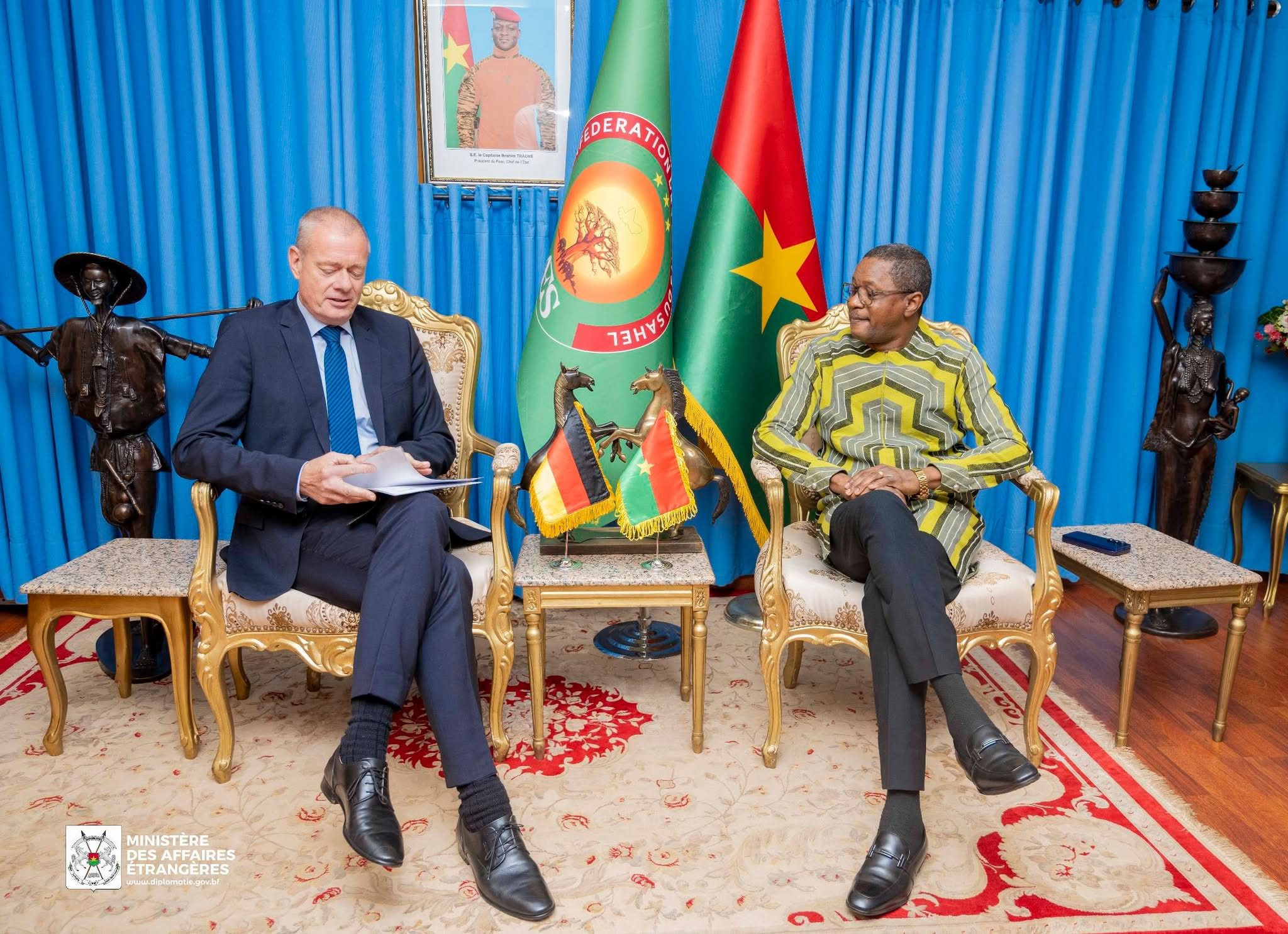 Burkina Faso-Allemagne : échanges diplomatiques autour du ...